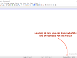 Customizing Notepad New Document Line Encoding Cr Lf Cr Lf Code2care